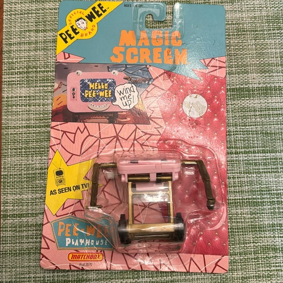 MATCHBOX | Other | Pee Wee Playhouse Magic Screen Wind Up Toy In ...